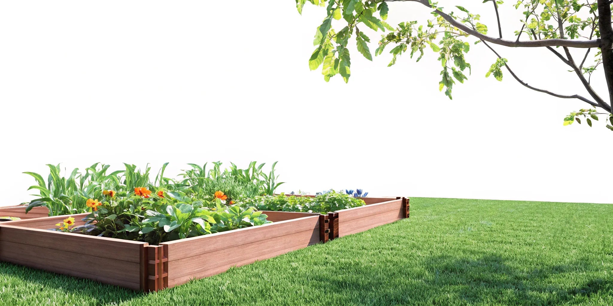 How to Build a Composite Raised Garden Bed