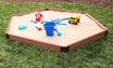 7' x 8' Hexagon Sandbox with Cover - Frame It All