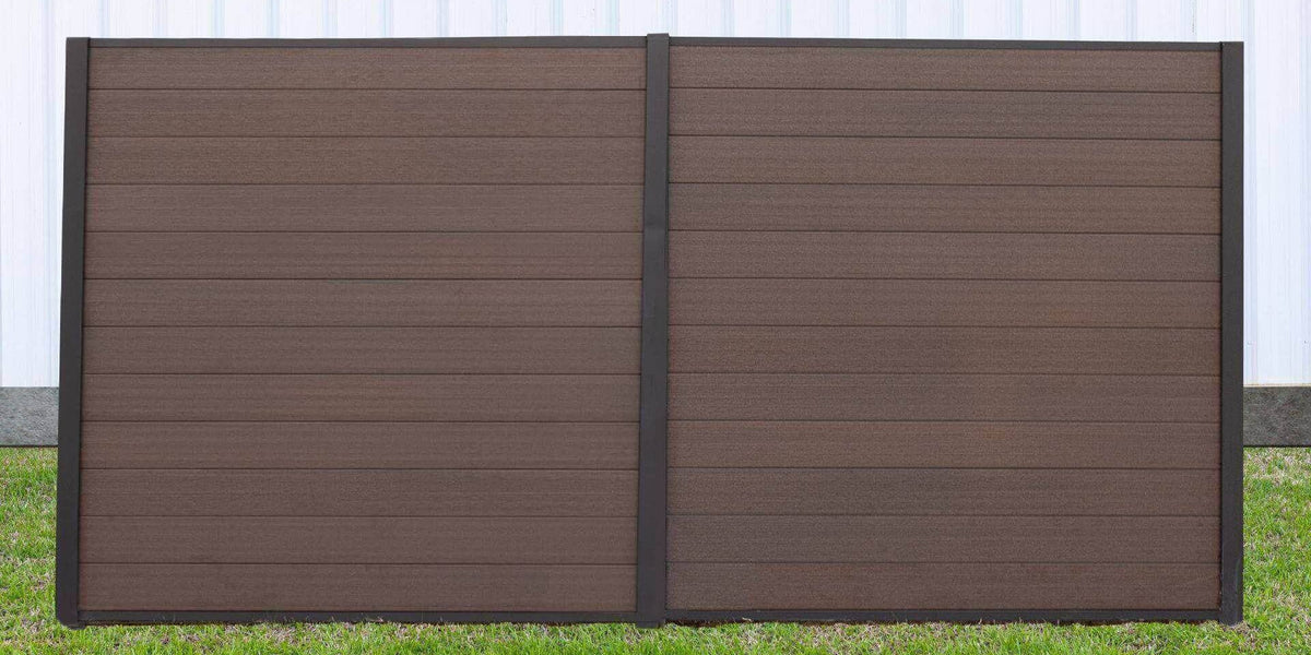 Horizontal Cap Composite Fence — Frame It All