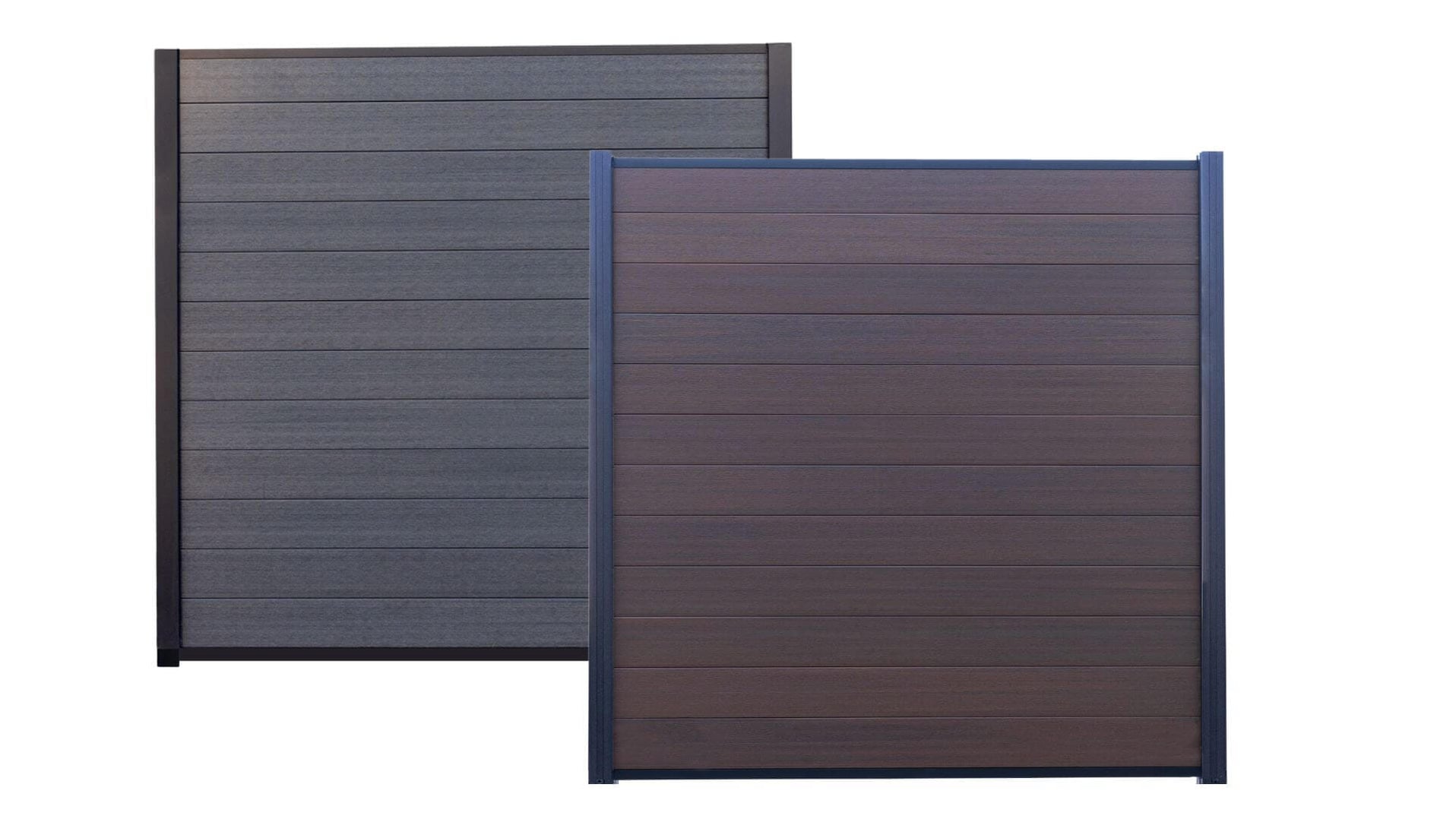 Horizontal Cap Composite Fence — Frame It All