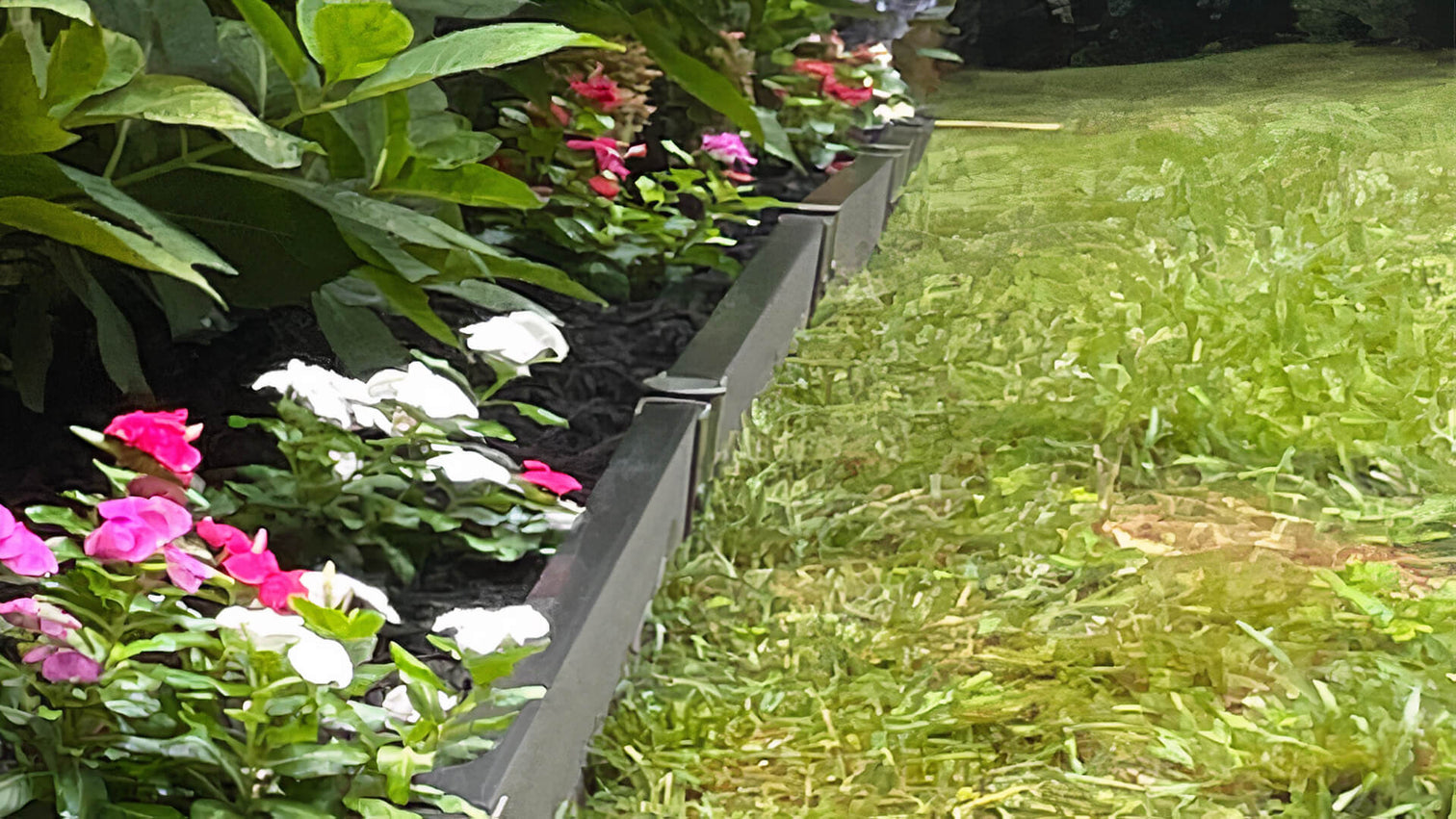 Tool Free Straight Landscape Edging Kit — Frame It All