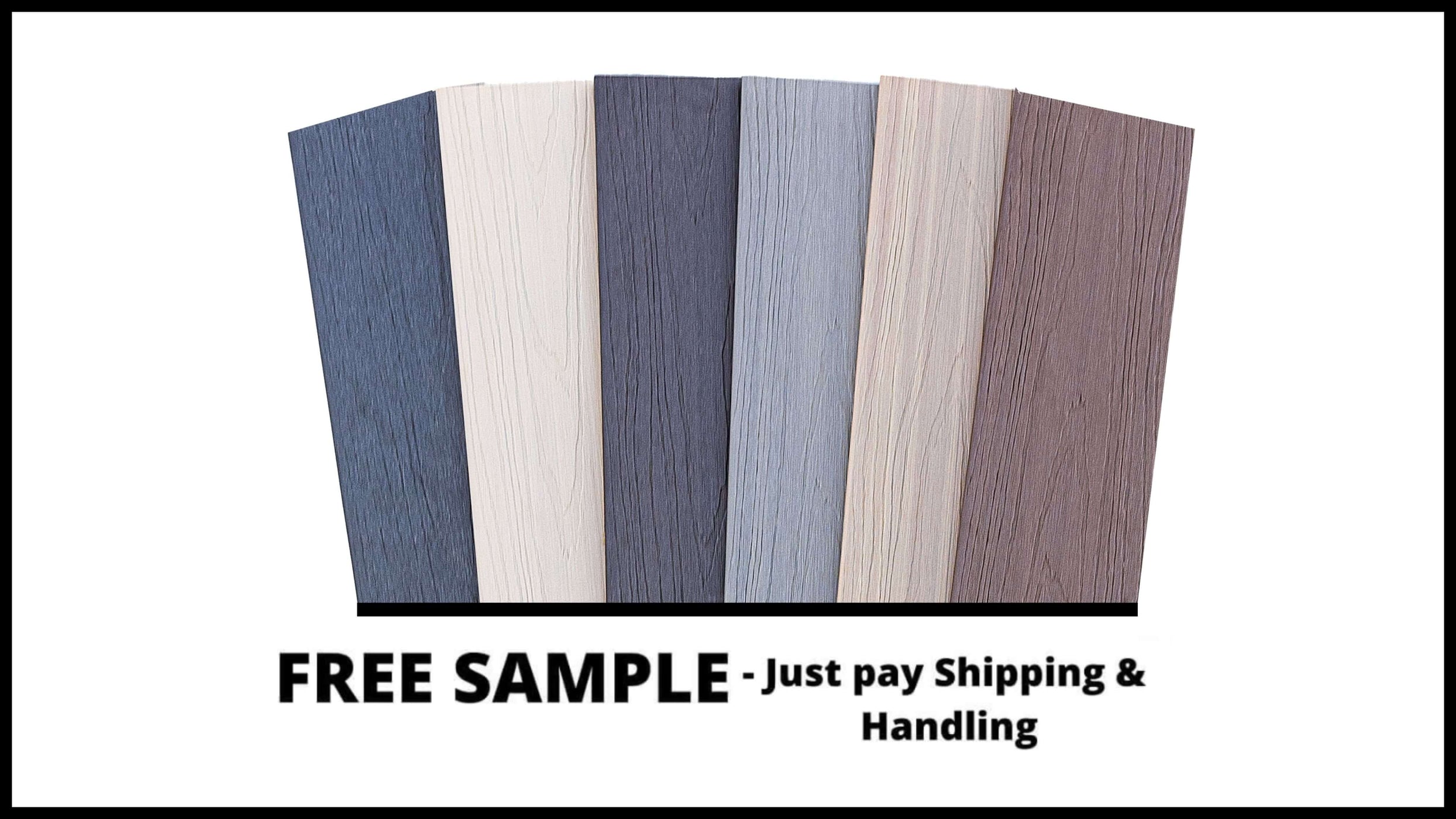 Picket Color Samples (6-Pack) — Frame It All