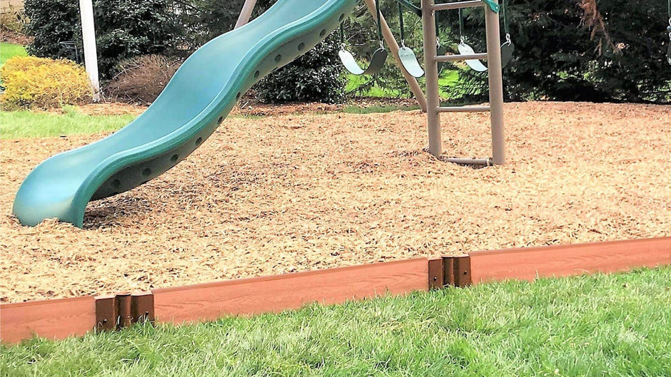 Composite Wood Playground Border Edging Kits | Frame It All